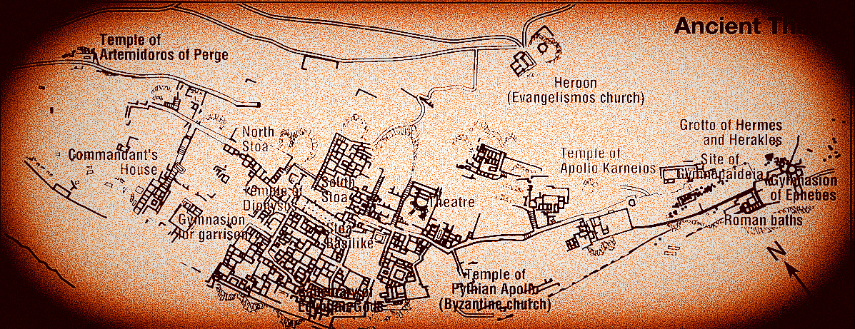 Ancient Thira - Santorini Marinakis Tours